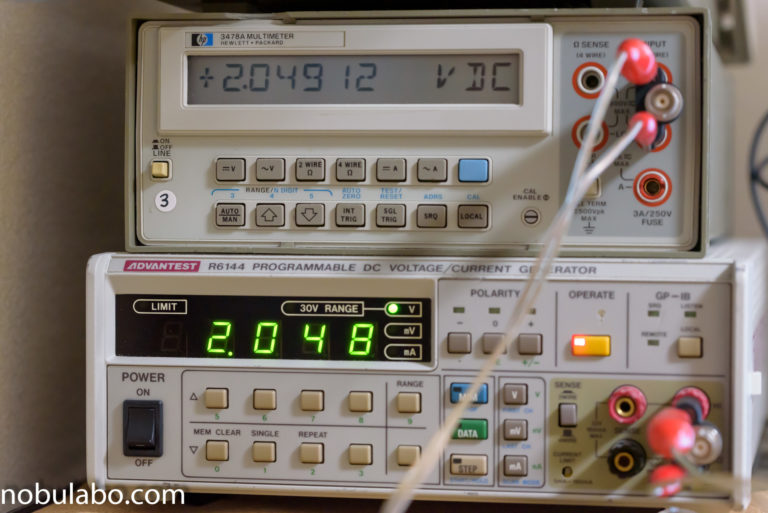 高精度電圧リファレンスMCP1501は我が家の電圧標準器になるのか | のぶらぼ